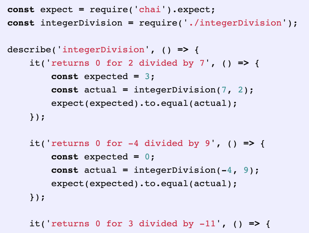 Custom Integer Division Function Miguel Amezola